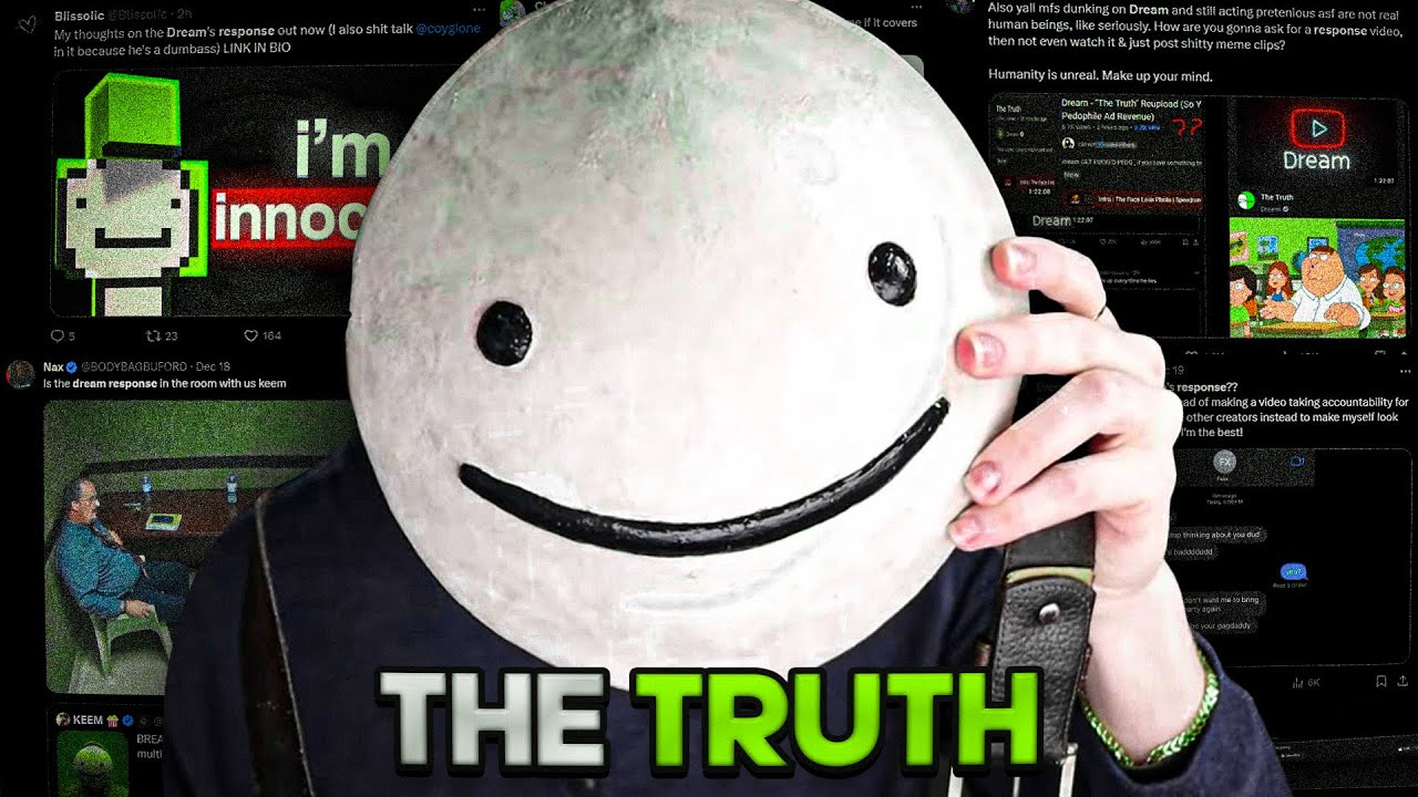 The Internet Is Mad That Dream Is Innocent..? - YouTube