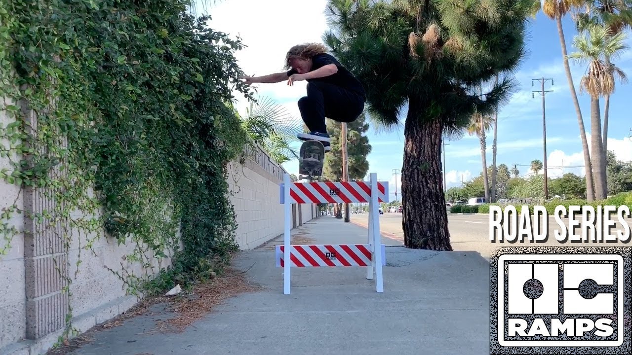 A-Frame Construction Barricade - Road Series by OC Ramps - YouTube