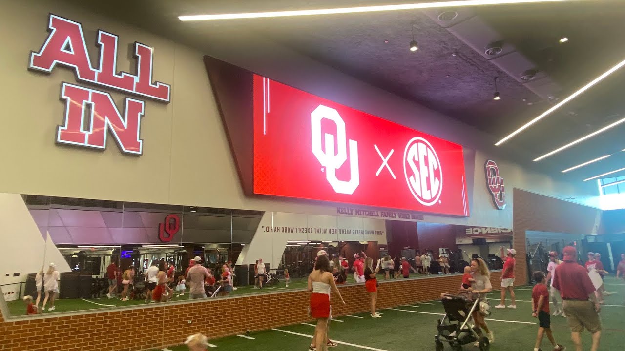Barry Switzer Center Tour SEC Welcome - YouTube