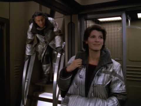 Chakotay and Kim fill in The Doctor on what has happened