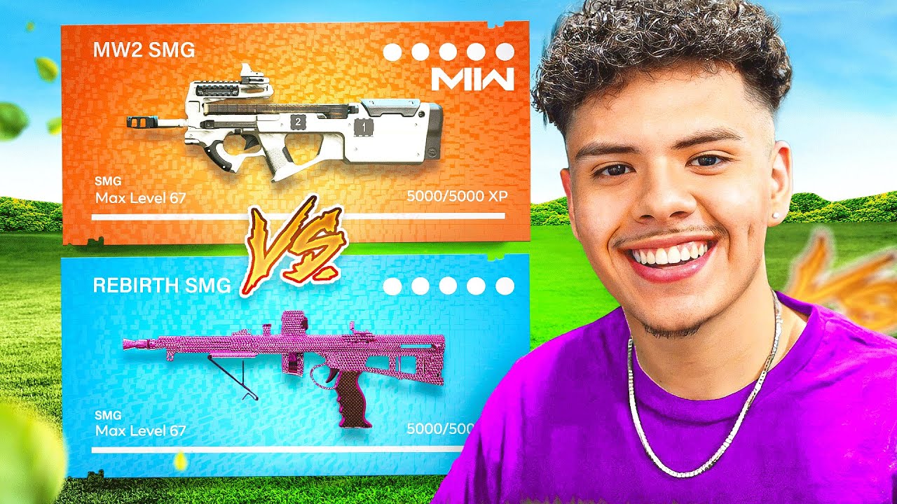 META REBIRTH SMG vs META MW2 SMG - YouTube