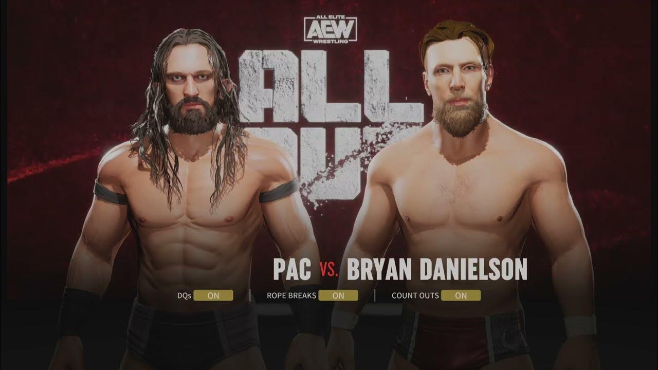 AEW: Fight Forever Multplayer Pac Vs. Bryan Danielson - YouTube