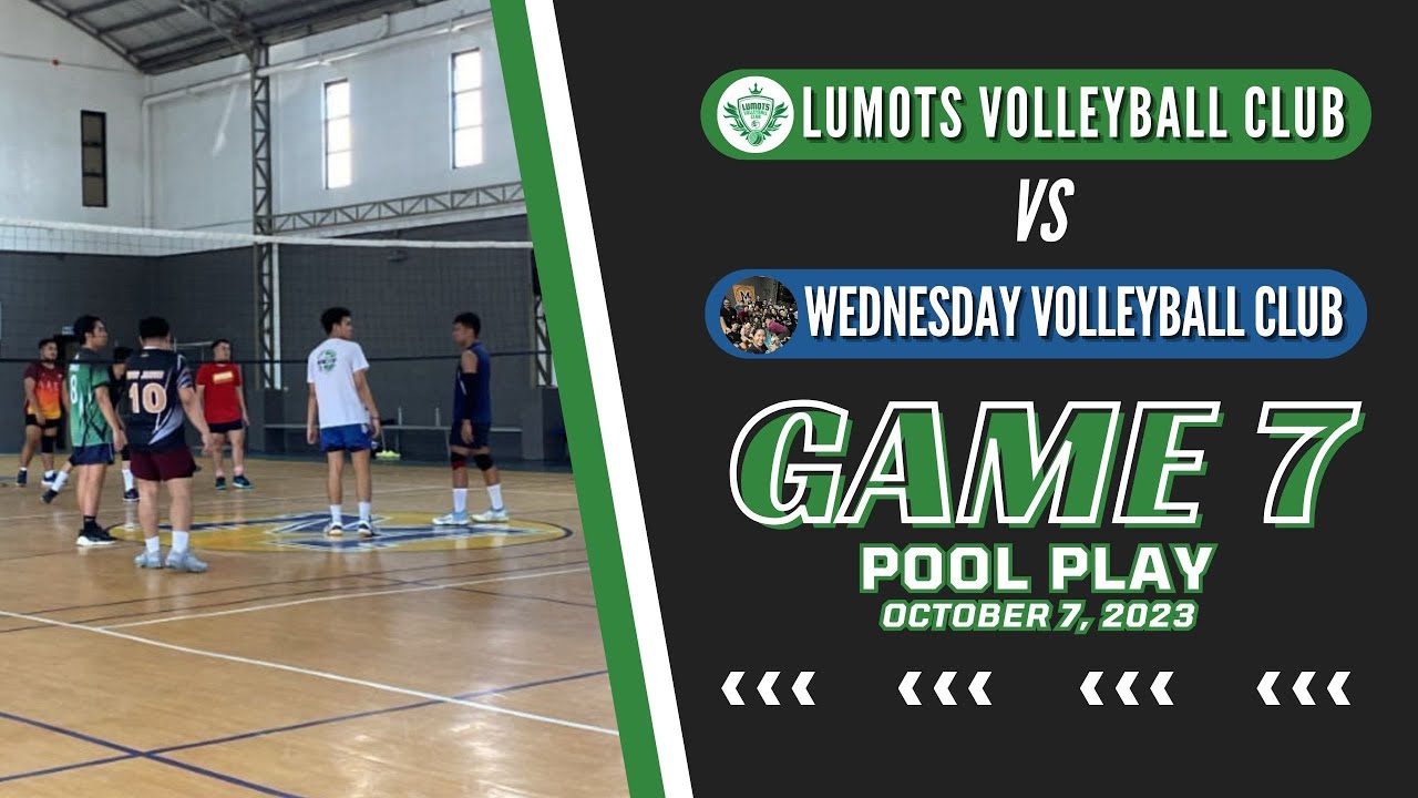 GAME 7 | Pool Play | Training with WVC [OCT. 7, 2023] - YouTube