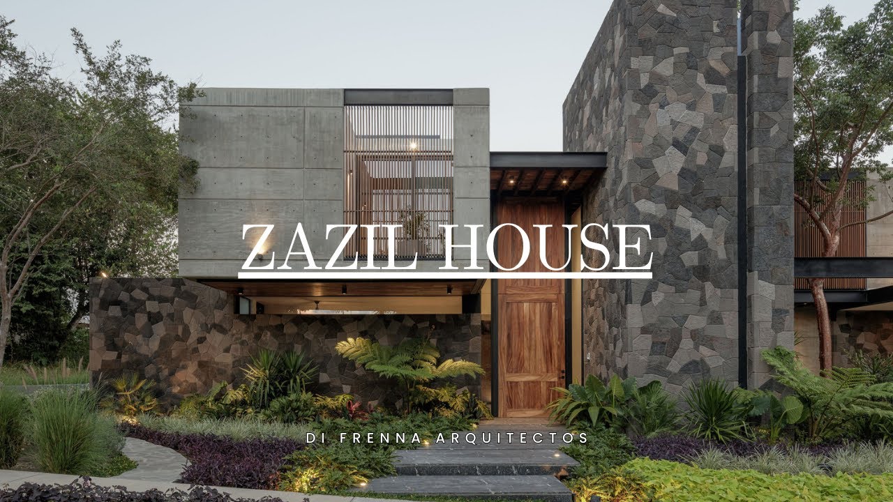 The two-storey Contemporary U-shaped House designed with stunning ...