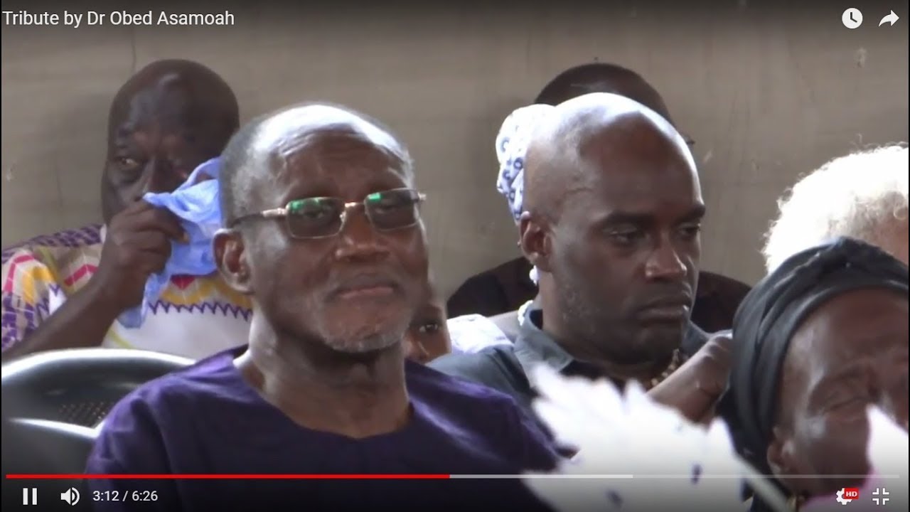 Tribute by Dr Obed Asamoah - YouTube