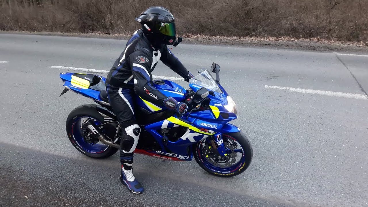 Motorcycle sound + SC Project + SUZUKI GSX-R - YouTube
