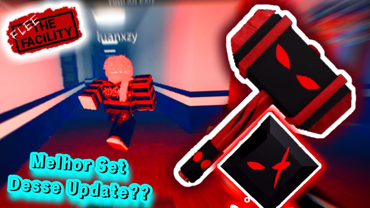Testando o Set Dark Devil! Flee The Facility - Roblox - YouTube