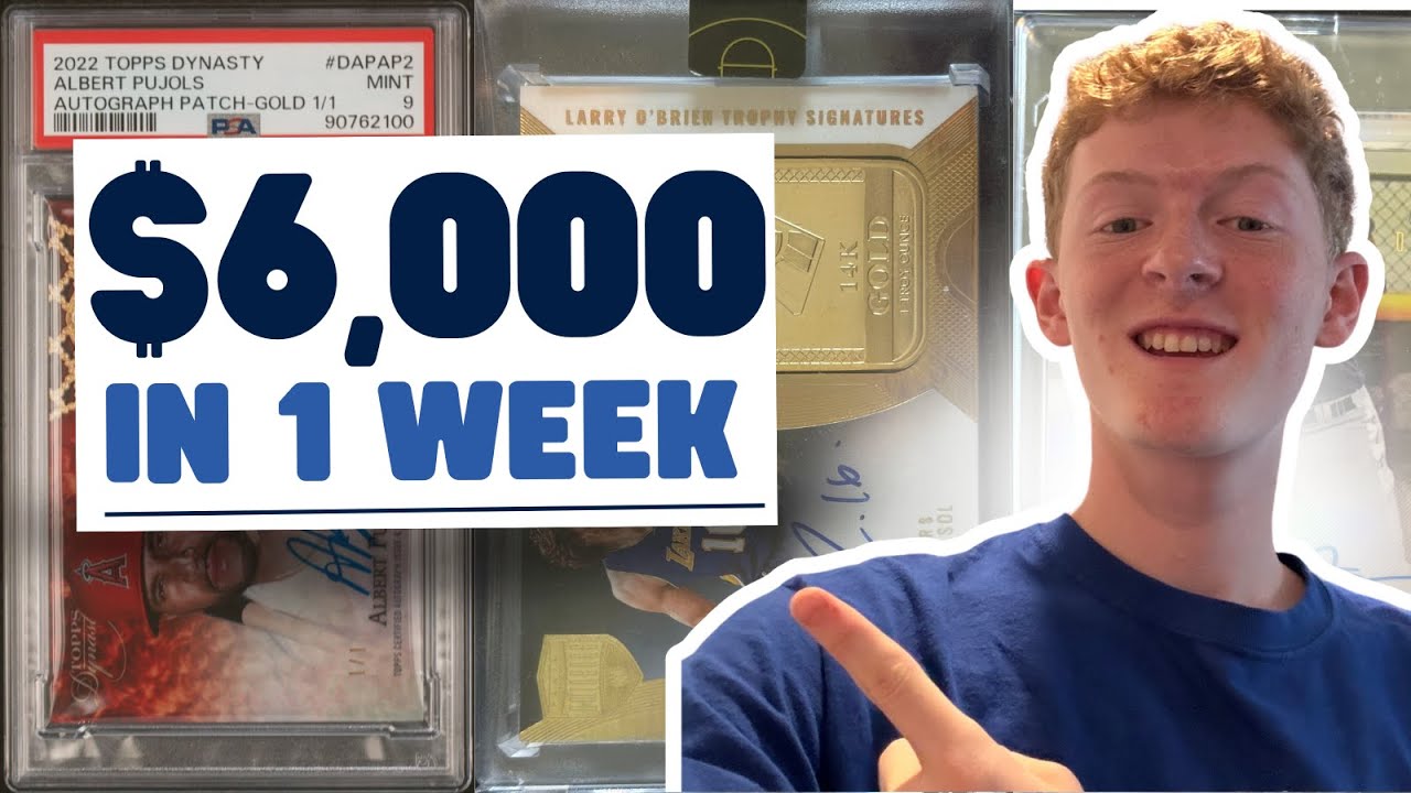 I SOLD $6000 of Sports Cards in My BIGGEST Week EVER | A Complete Breakdown - YouTube