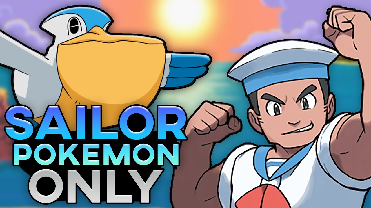 Can You Beat Pokemon Emerald As A Sailor?! (No Items) - YouTube