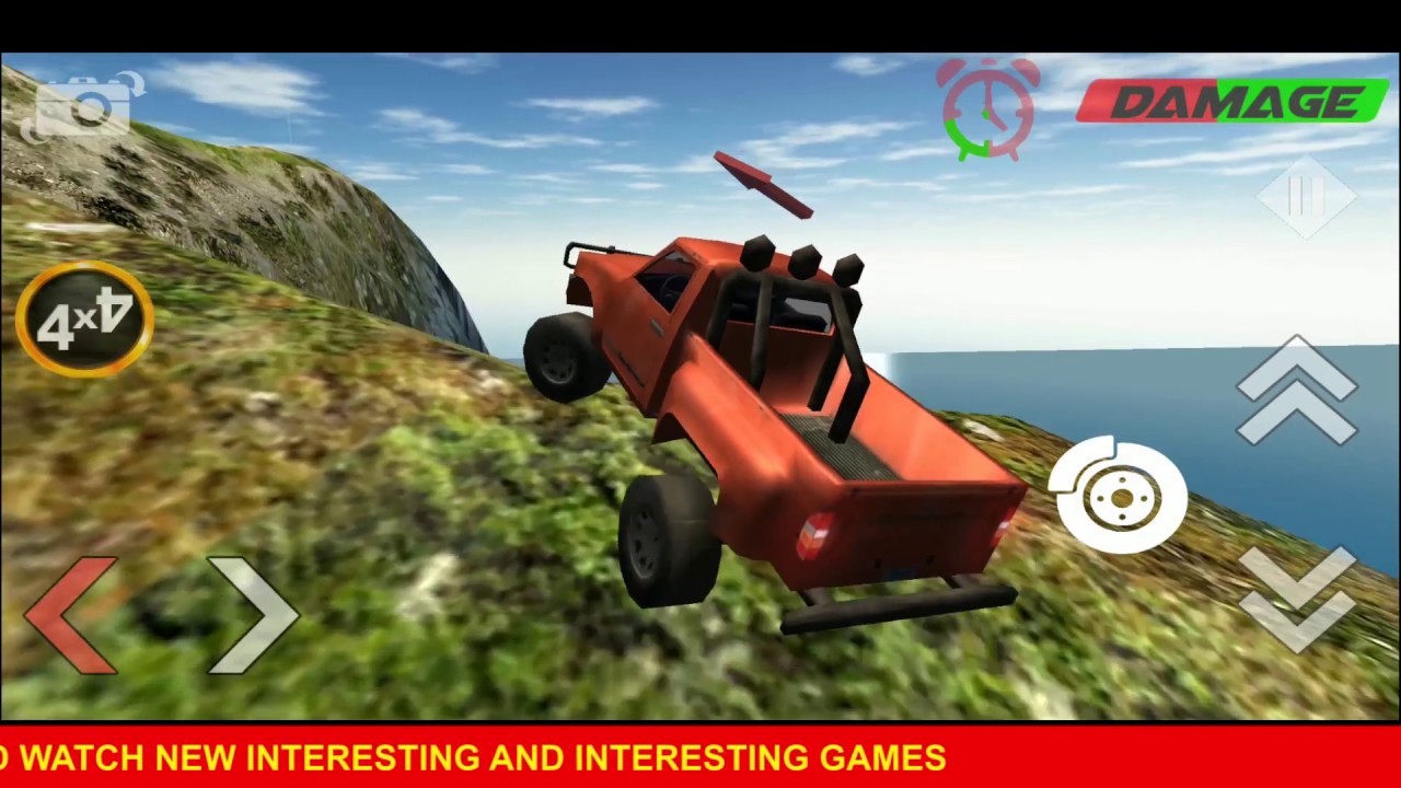 Offroad Jeep driving 4x4. fun game. car drive. igra gonka jip, o'yin ...