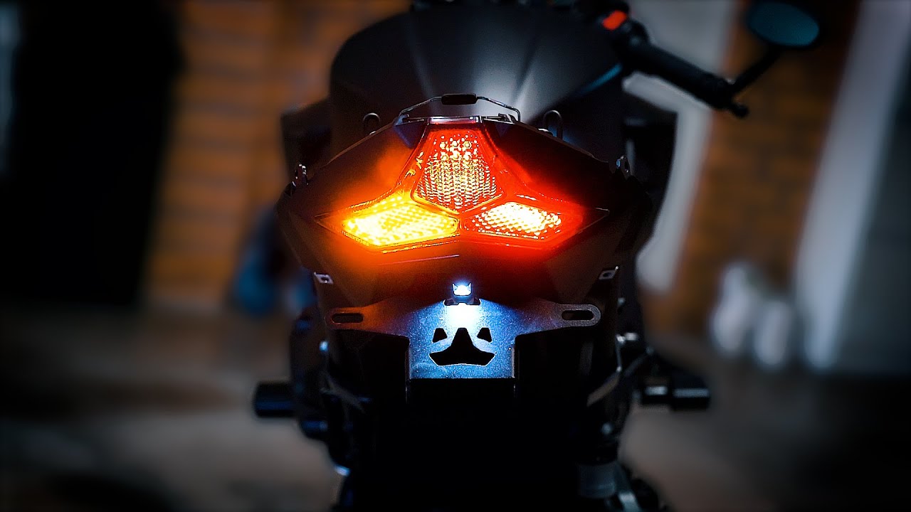 Z400 Upgrade | EP 2 - LED Indicators, Integrated Tail Light, Bar End ...