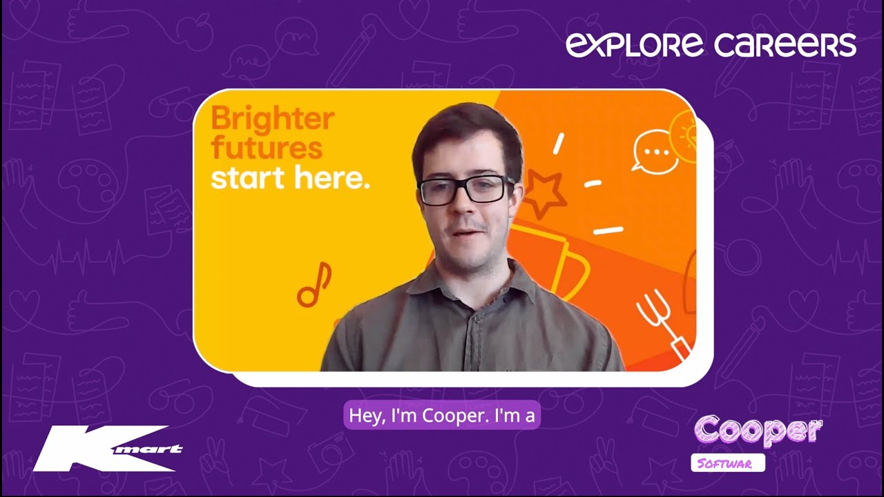 Ready, Set, Code: Cooper Lands His Dream Role Through Kmart’s Grad Program! - YouTube