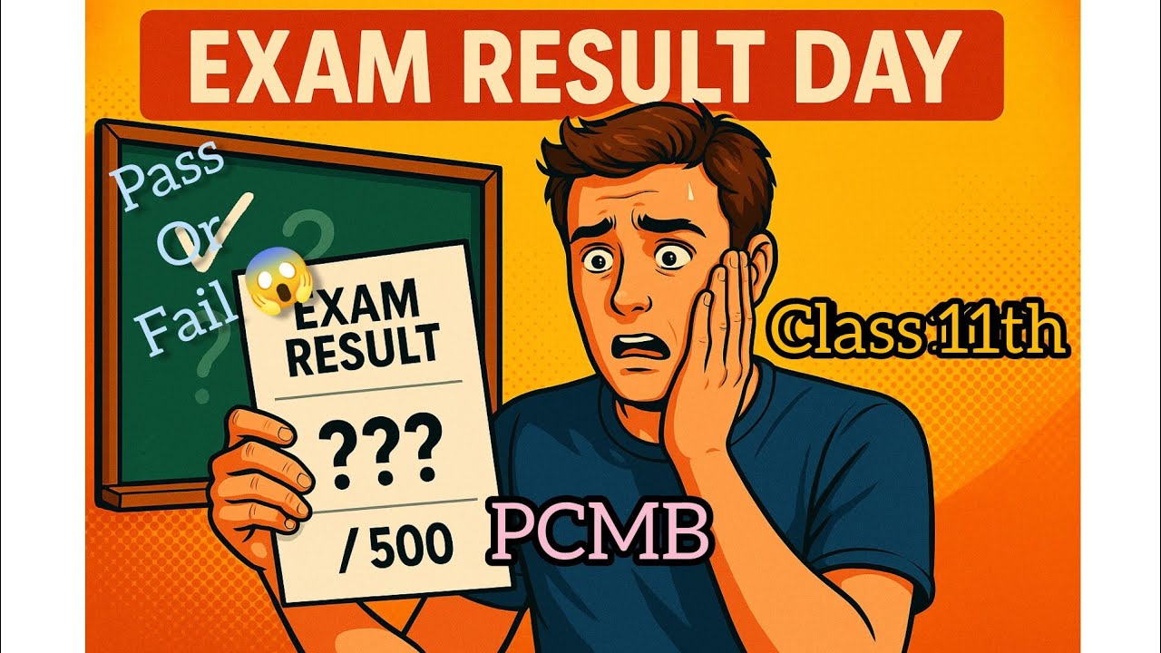 Finally My Class 11th result Declared 😱 | Pass or Fail 😥 | Marks I got ...