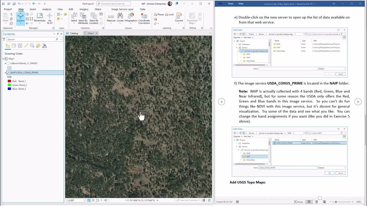 Data Types in ArcGIS Pro: Lab Exercise 10 - YouTube