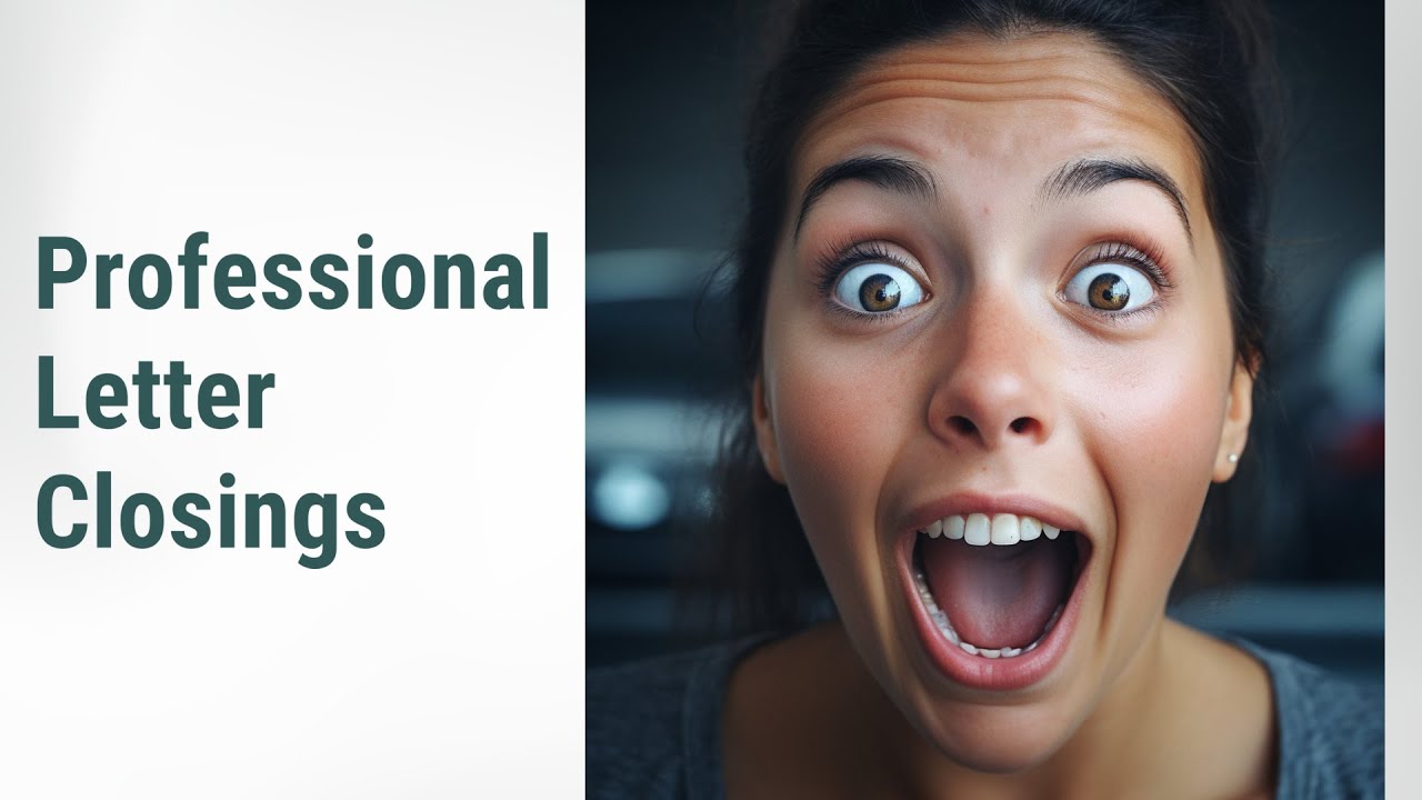 Mastering Professional Letter Closings: Signing off with Job Titles ...