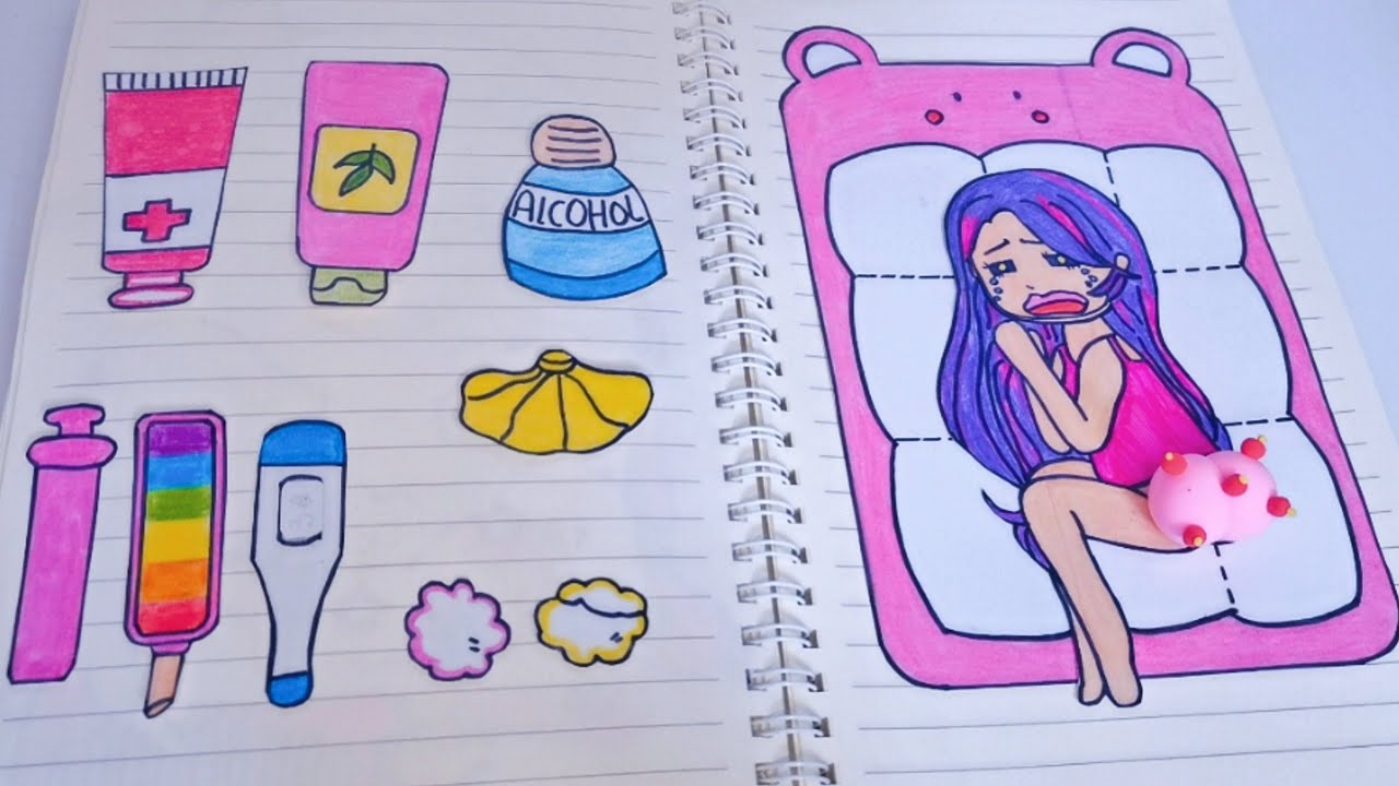 [💸paperdiy💸] Paper Pimples 종이놀이 [ASMR] 👩‍🔬 Baby Care pop the pimples ...