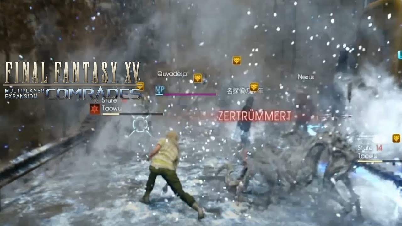 FFXV|Let's Play Final Fantasy XV Multiplayer Comrades #05 Japaner OP ...