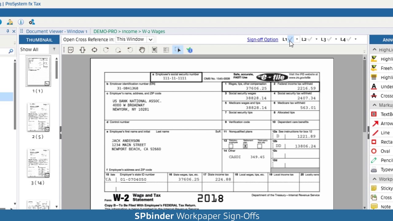 SPbinder: Workpaper Sign-offs - YouTube