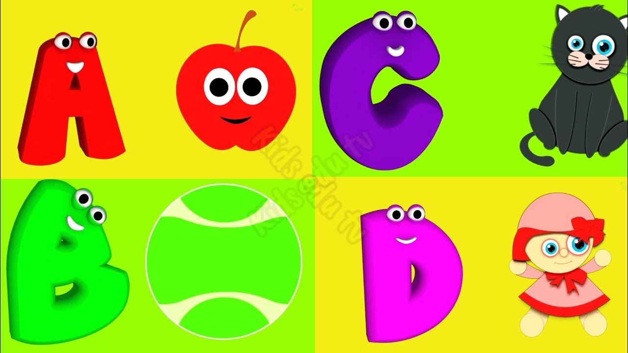 Abcd song | phonics song 2 | nursery rhymes for babies | #phonicssongs ...