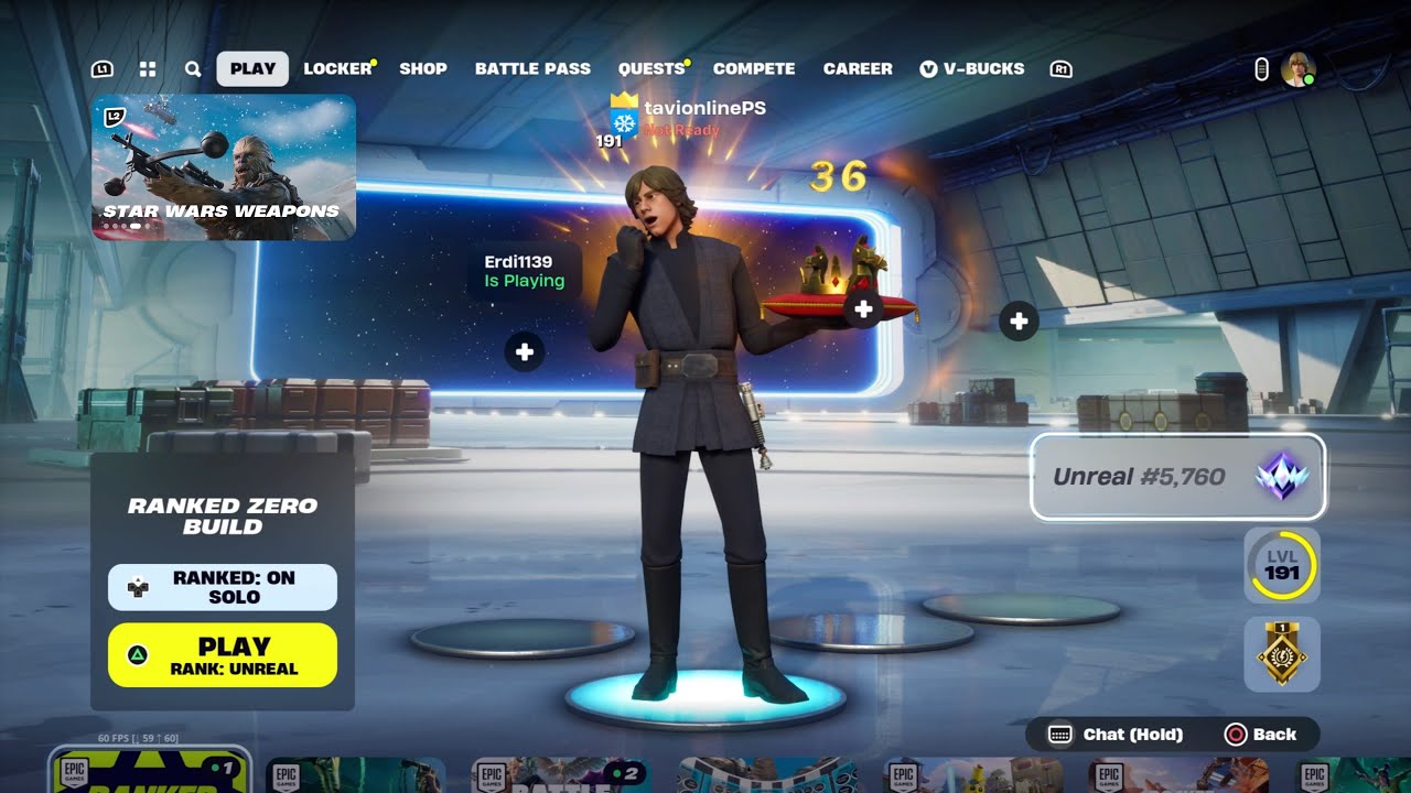 Unreal la rank zero build si unreal la rank battle royale in chapter 5 ...