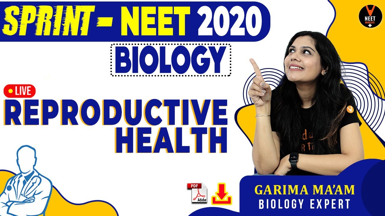 Reproductive Health Class 12 | NEET Biology MCQs Series | NEET 2020 ...