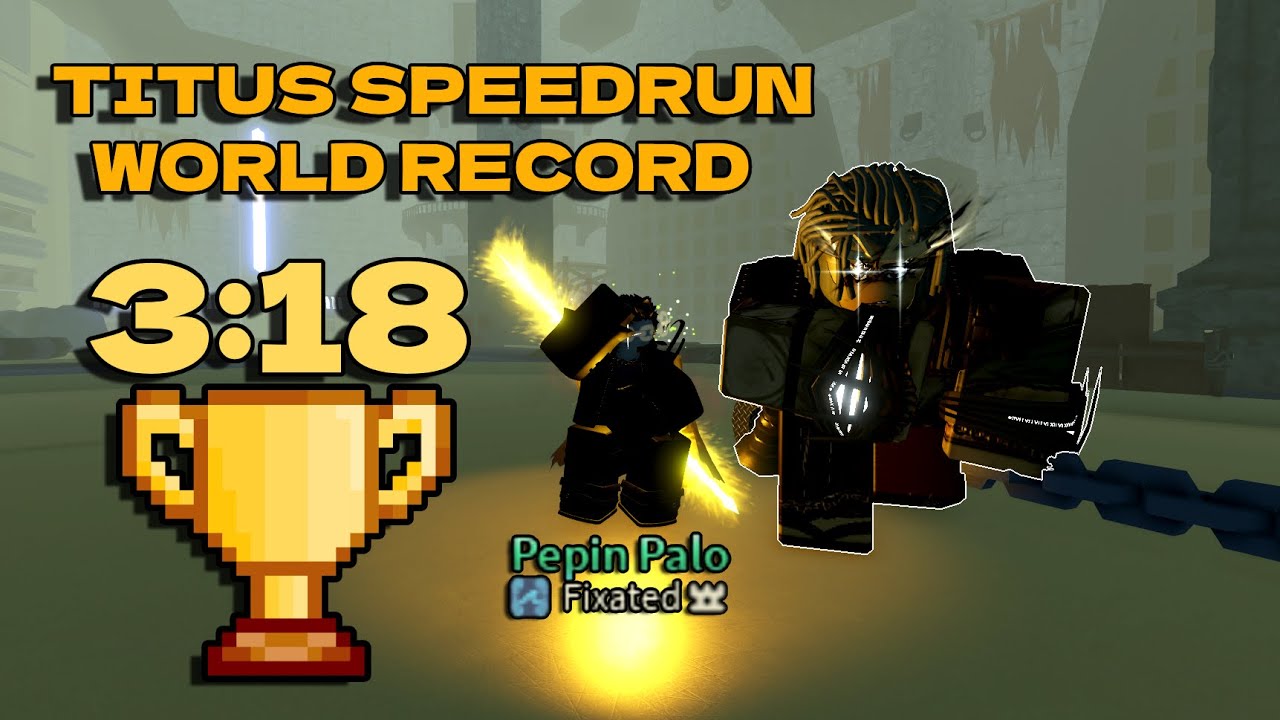 First SUB 4 MINUTE TITUS SPEEDRUN [3:18] (WORLD RECORD) | Deepwoken ...