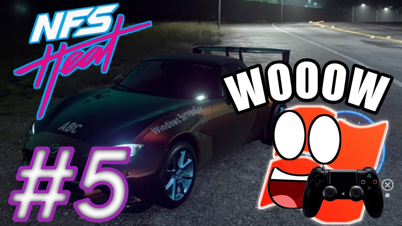 NFS Heat Gameplay #5(Ft.Windows Server Fox) - YouTube
