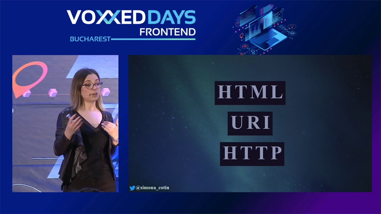 Simona Cotin - Keynote:The Web:It’s just a tool though, isn’t it?No it’s not it’s an alien ...