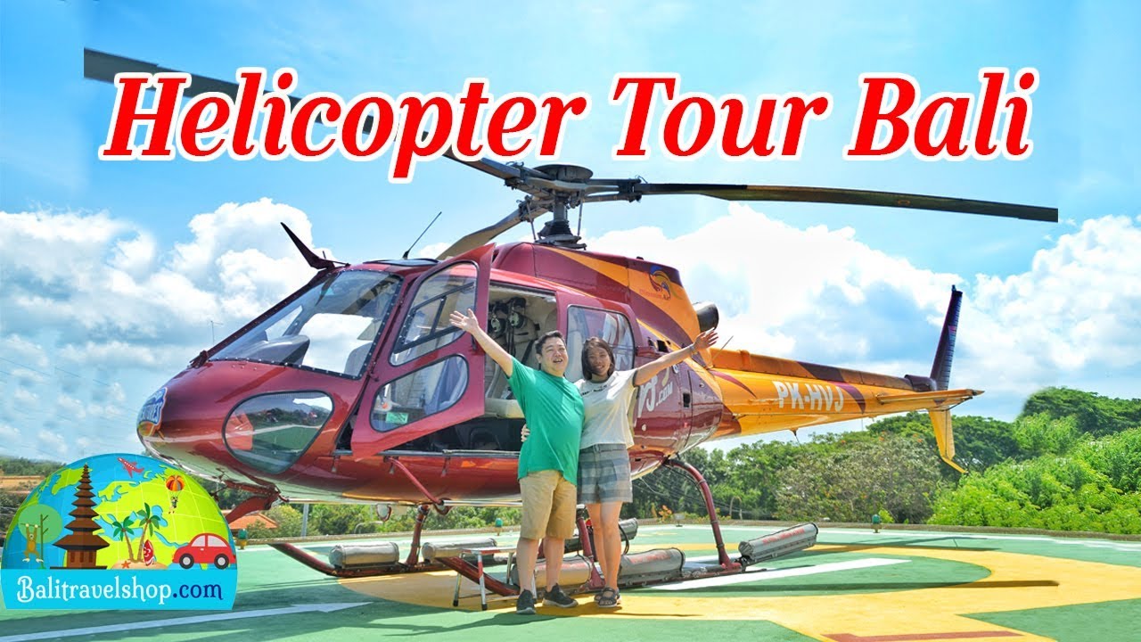 HELICOPTER TOUR BALI - YouTube