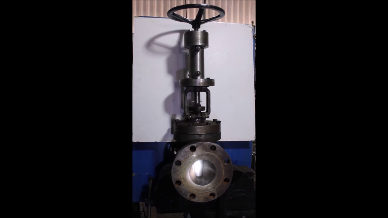 Wedge Plug Valve Operation - YouTube