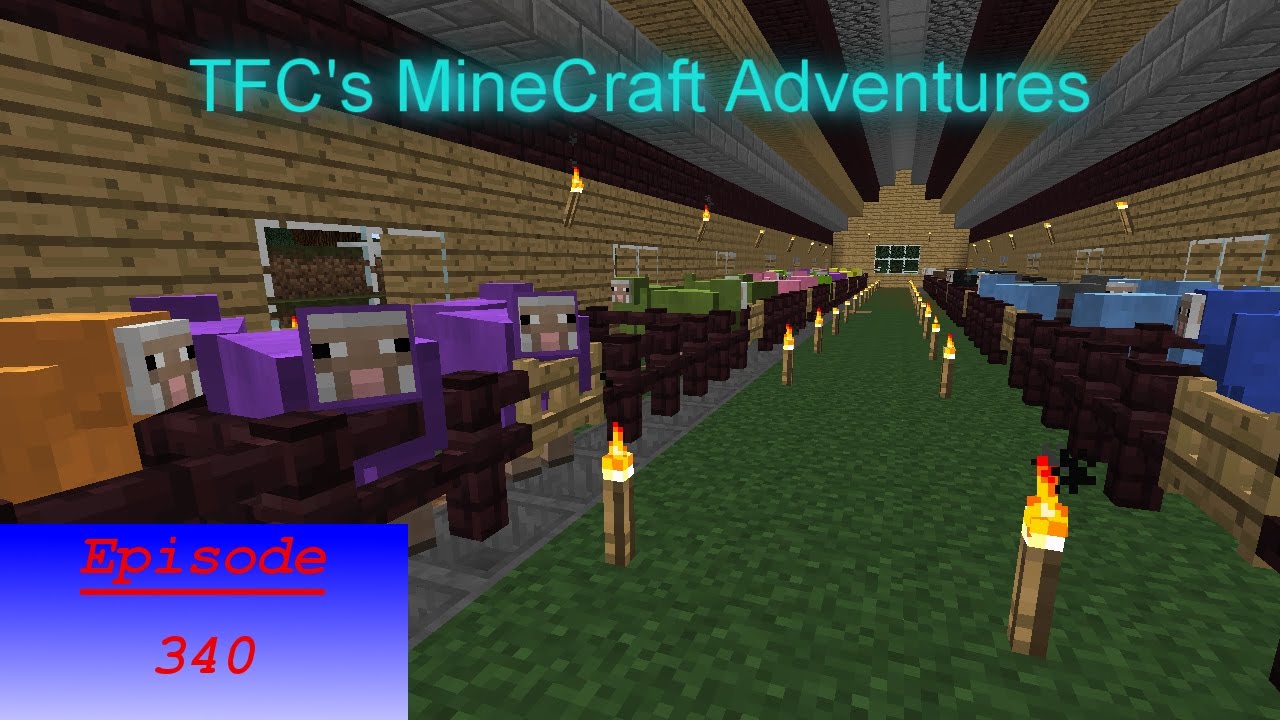 Modernizing Wool Mart - TFC's Minecraft Adventure Ep340 - YouTube