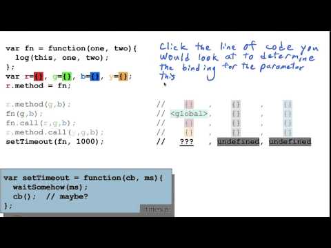 Determining 'this' Binding - Object-Oriented JavaScript