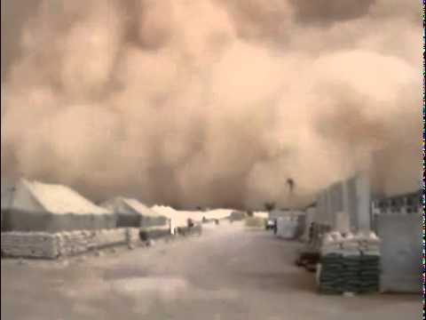 Iraq Sand Storm - YouTube