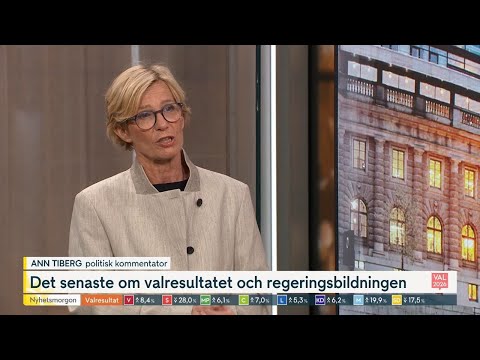 Det senaste om valresultatet och regeringsbildningen | Nyhetsmorgon | TV4 & TV4 Play