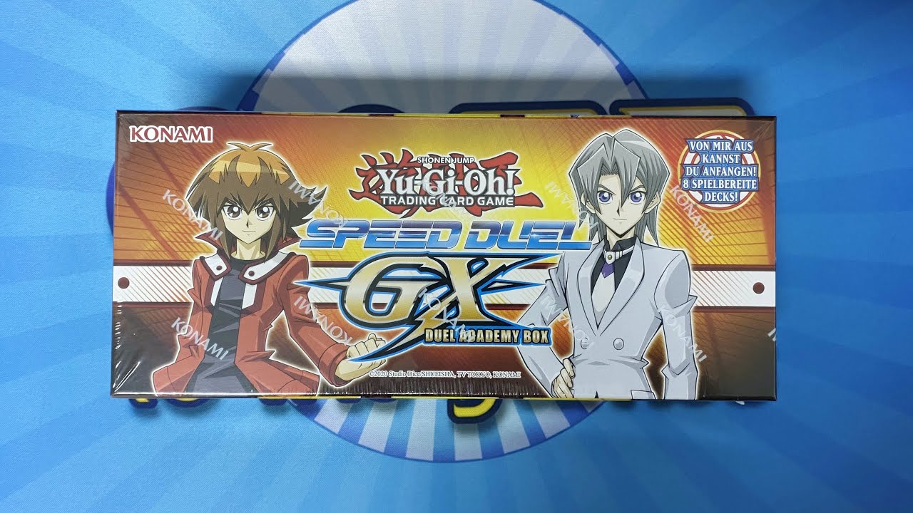 Speed Duel: GX Duel Academy Box Opening/Unboxing Yugioh Karten - YouTube