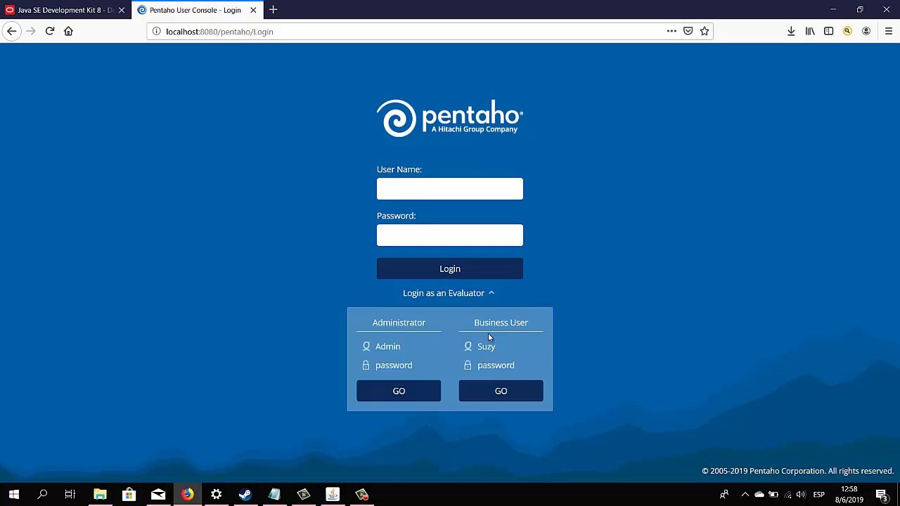 Como descargar e Instalar Bi-Server de Pentaho 7.1 - YouTube