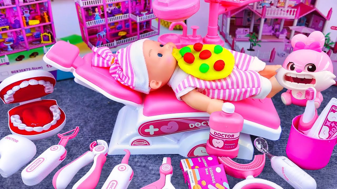 20 Minutes Satisfying with Unboxing Cute Medical Playset, Pink Themed ...