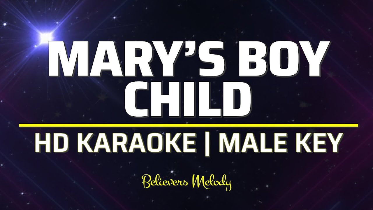 Mary's Boy Child | KARAOKE - Male Key A - YouTube