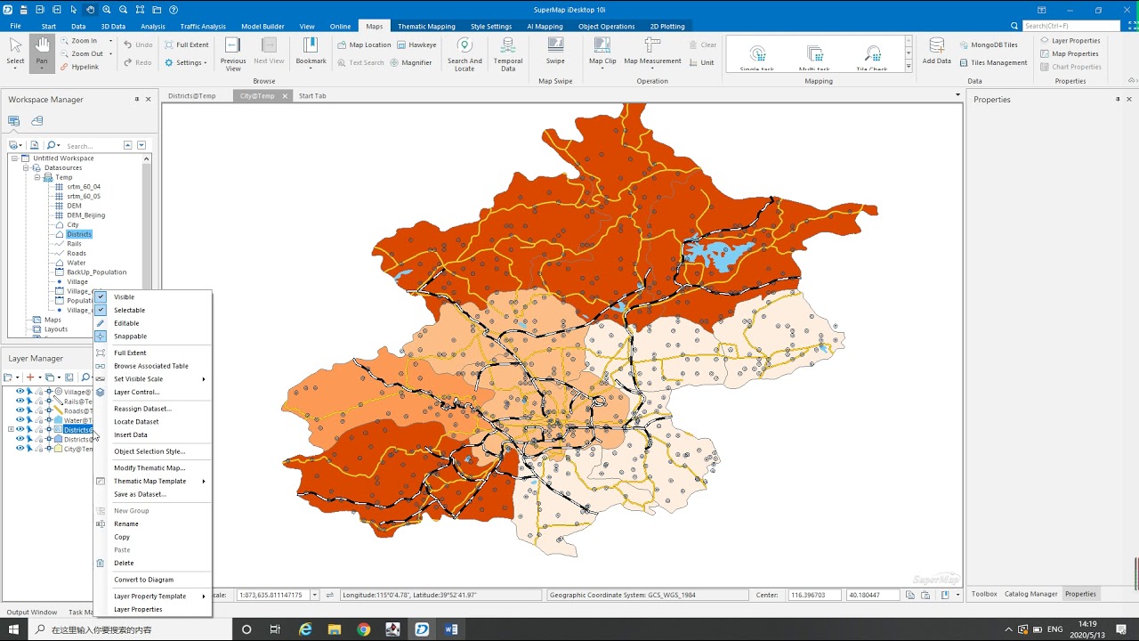Thematic Map Making - YouTube