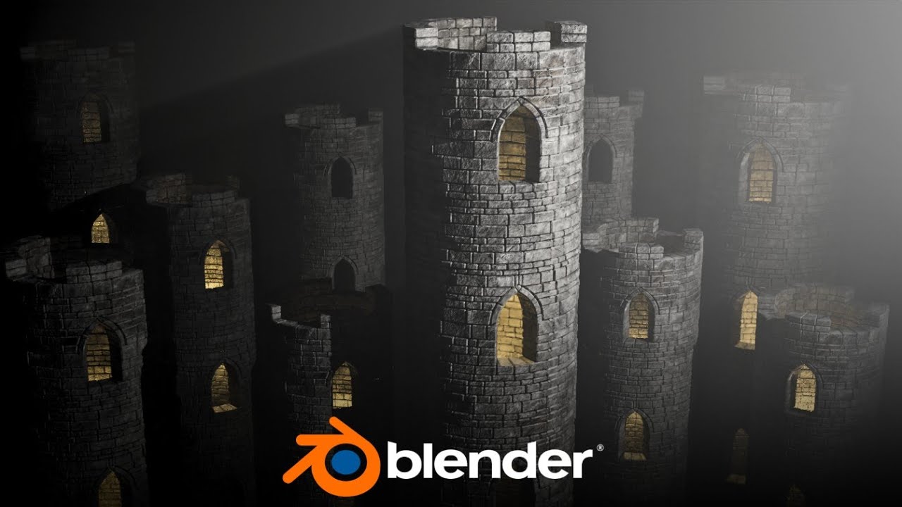 Easily Create Towers in Blender! - YouTube