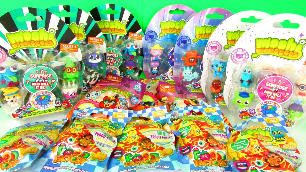 ULTIMATE SURPRISE MOSHI MONSTERS Surprises TOYS Opening Video Disney ...