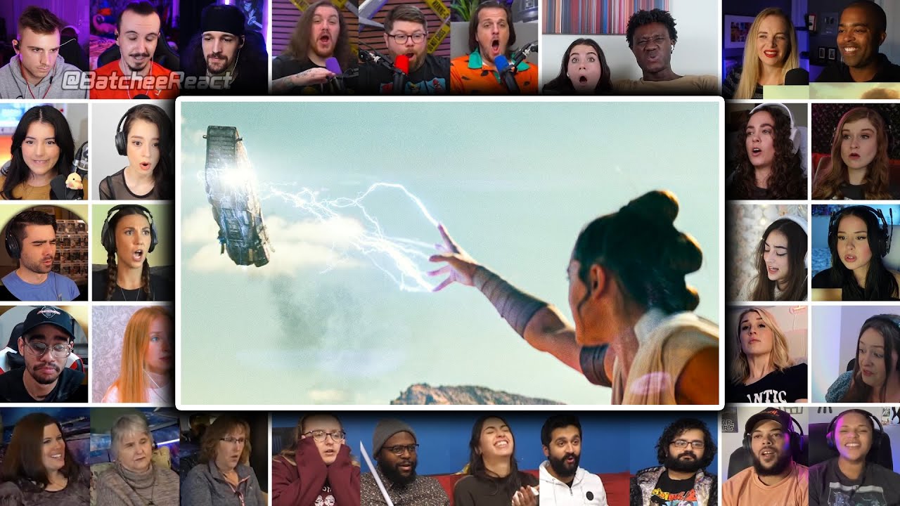 Rey Uses Force Lightning | Star Wars: The Rise of Skywalker (2019 ...