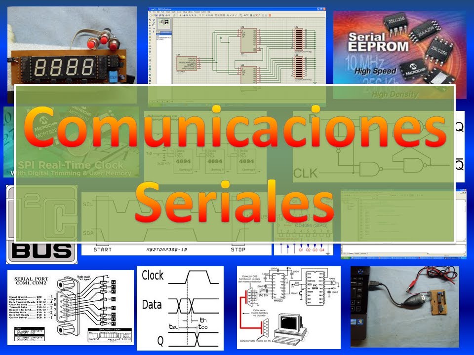 Comunicaciones seriales para microcontroladores - YouTube