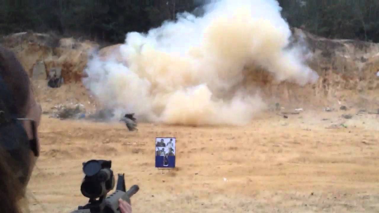 Shockwave Exploding Target - YouTube
