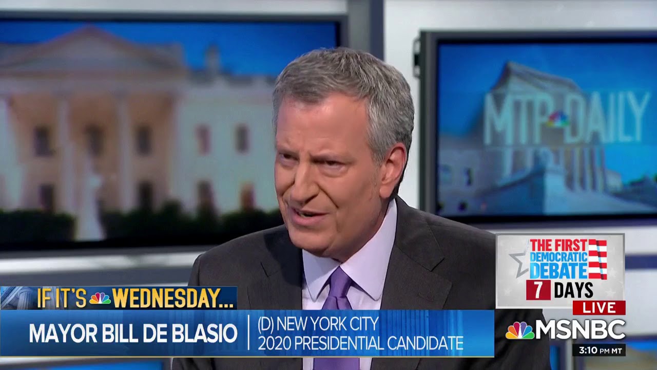 De Blasio On AOC’s Comments: “Of Course She Was Wrong” - YouTube