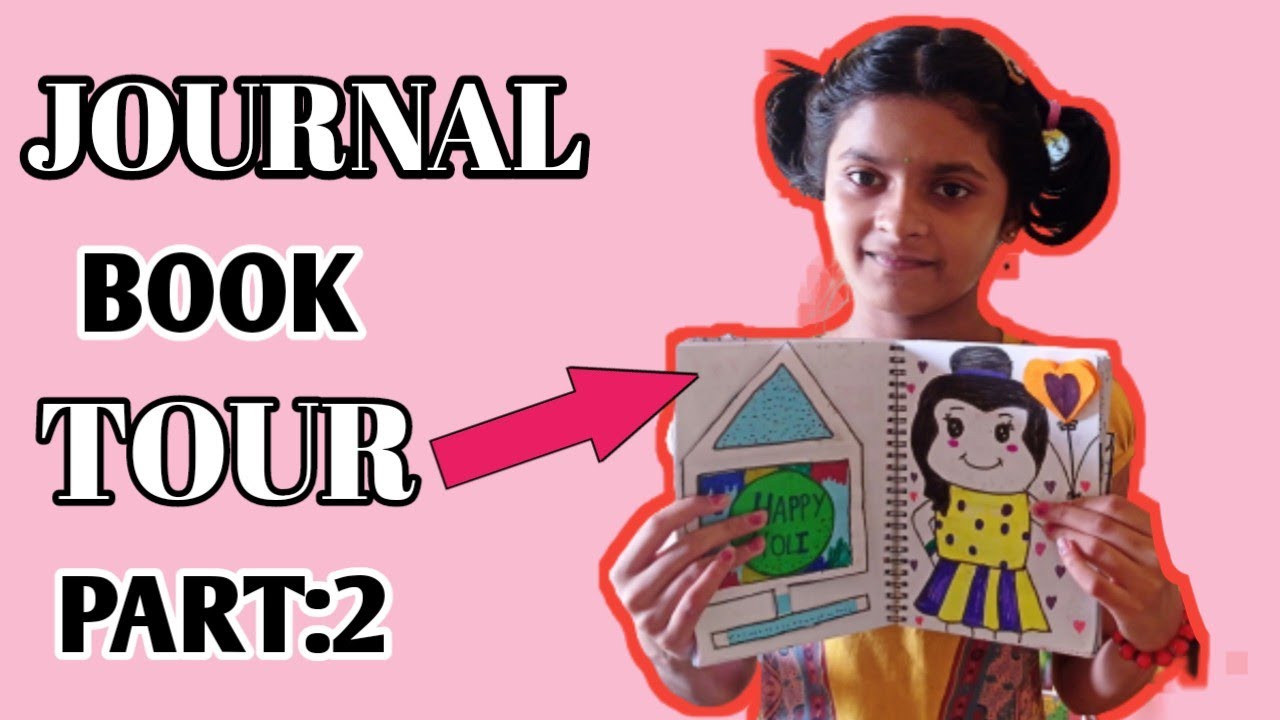 📒MY JOURNAL BOOK TOUR| Get some ideas to fill your diary| ♥️PART- 2♥️ ...