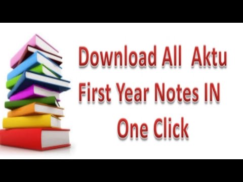 AKTU FIRST YEAR NOTES | TYPING NOTES | HANDWRITTEN NOTES | QUANTUM ...