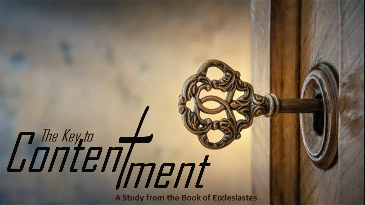 07.23.2023: The Key To Contentment - YouTube