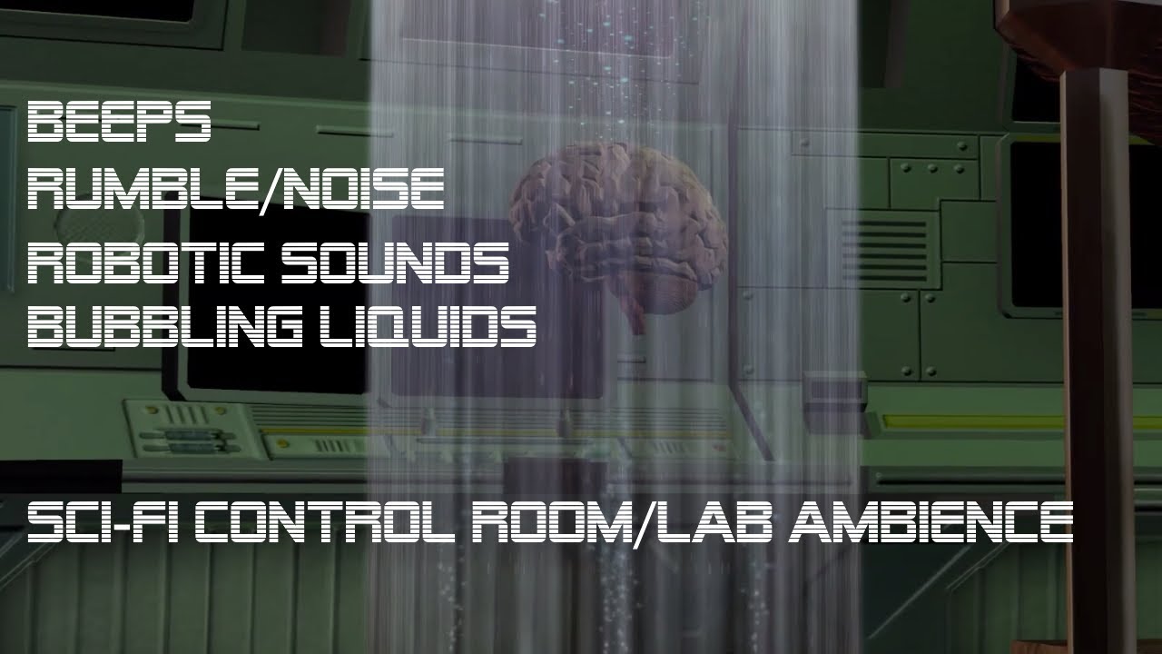 Relaxing Ambient Soundscape - Space/Sci-Fi Inspired Control Room/Lab ...