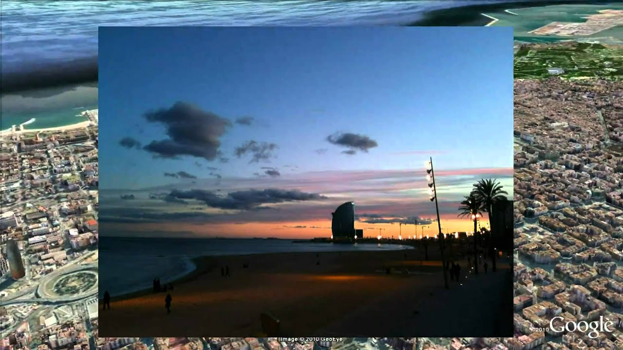 Barcelona 3D vídeo -- Un Tour virtual por Barcelona - YouTube